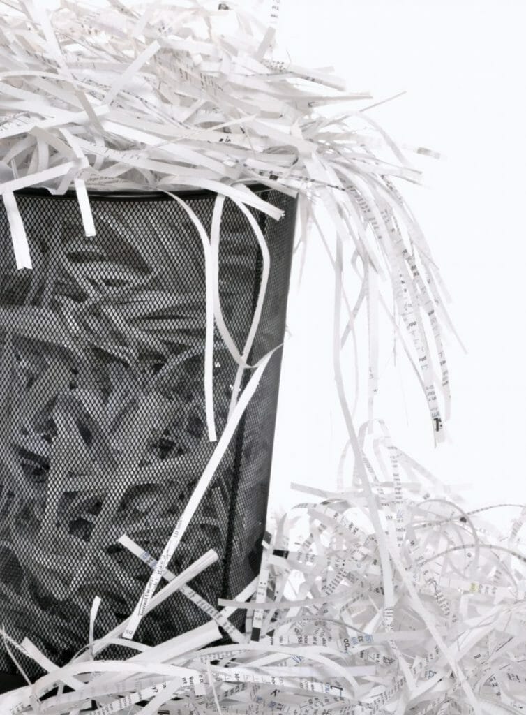 Shredded paper – Global Document Services, LLC